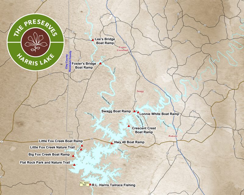 The Preserves | Harris Lake | Alabama Power Shorelines