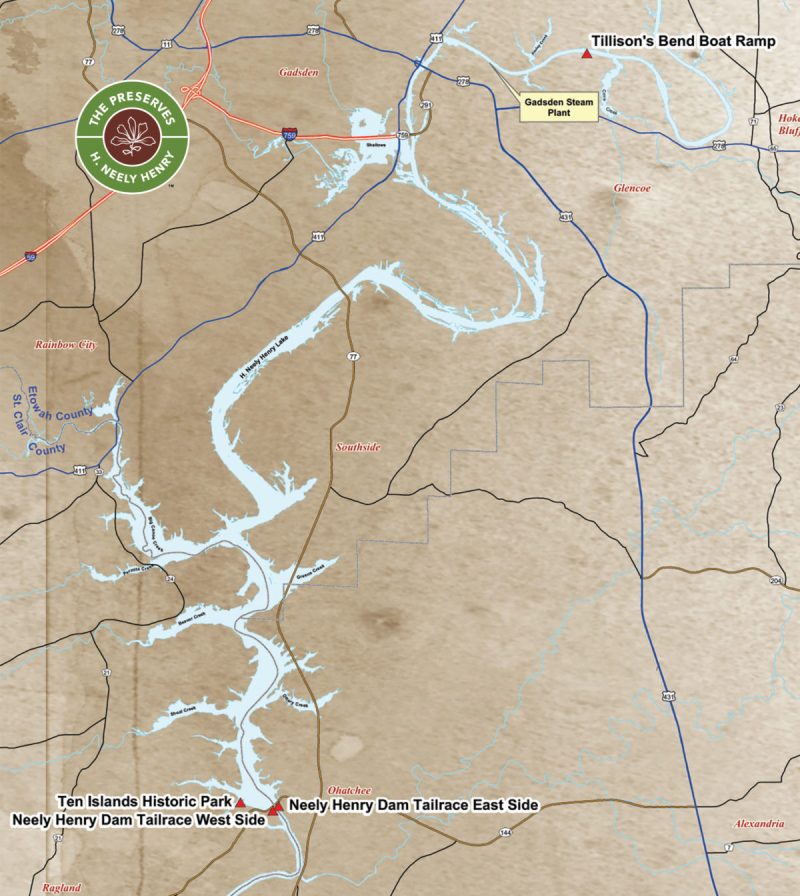 The Preserves | H. Neely Henry | Alabama Power Shorelines